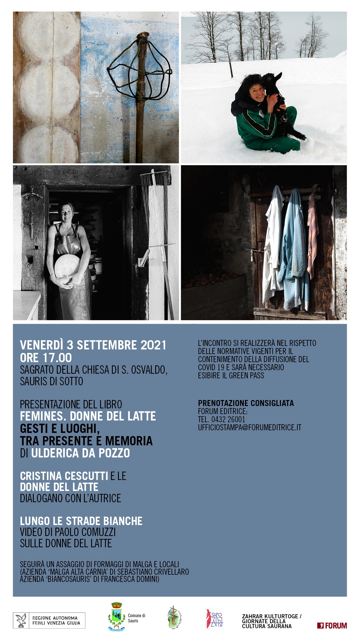 Femines. Donne del latte - Sauris Zahre